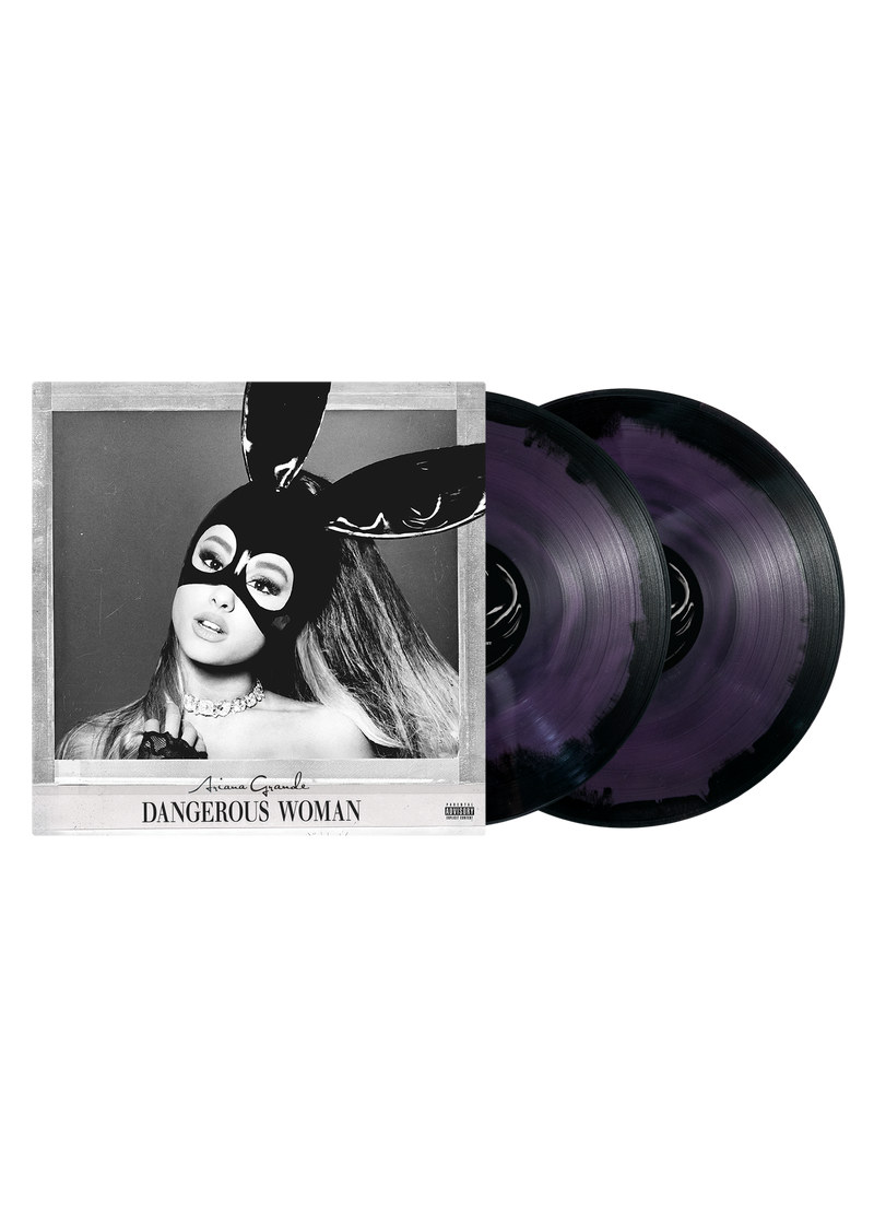 dangerous woman 2lp (purple & black swirl) - Ariana Grande