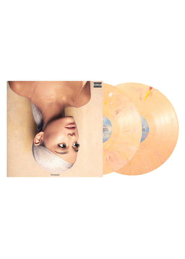 sweetener 2lp (peach colored opaque) - Ariana Grande